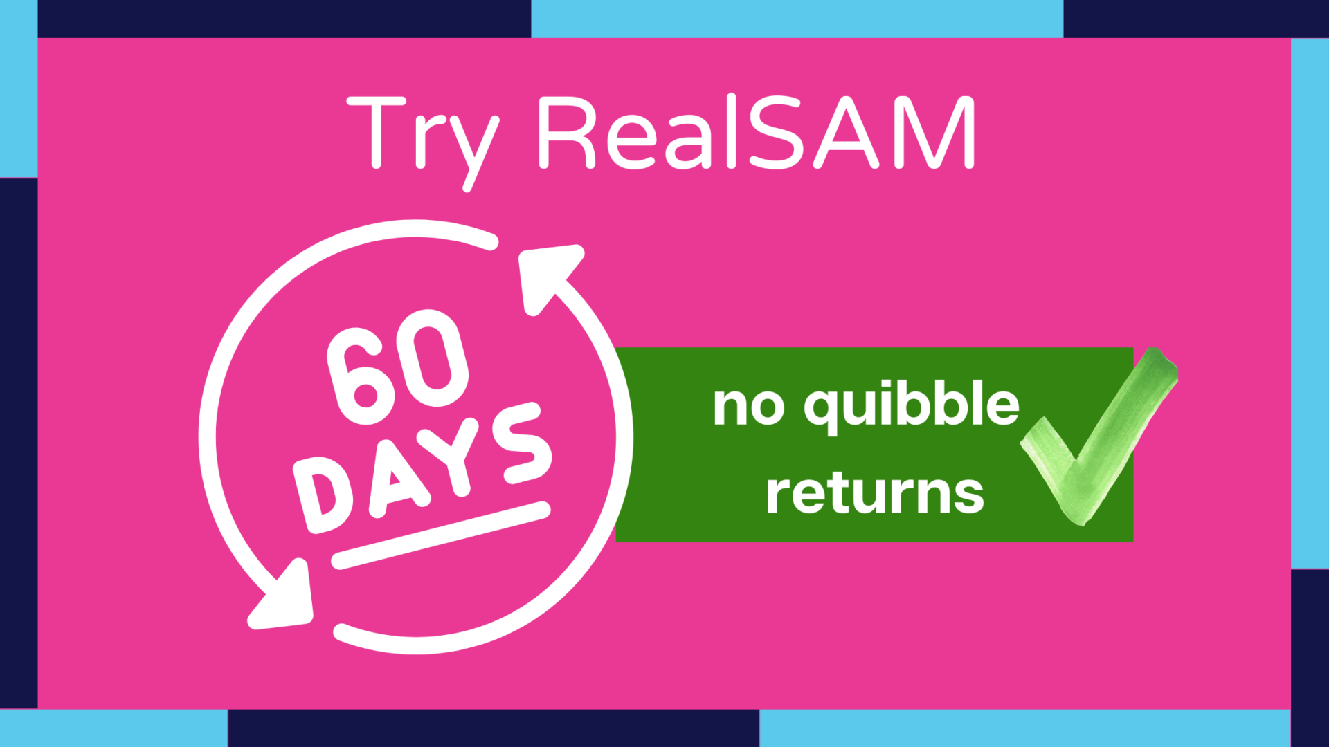 RealSAM 60-Day Return Policy for Accessible Mobile Phones - RealSAM