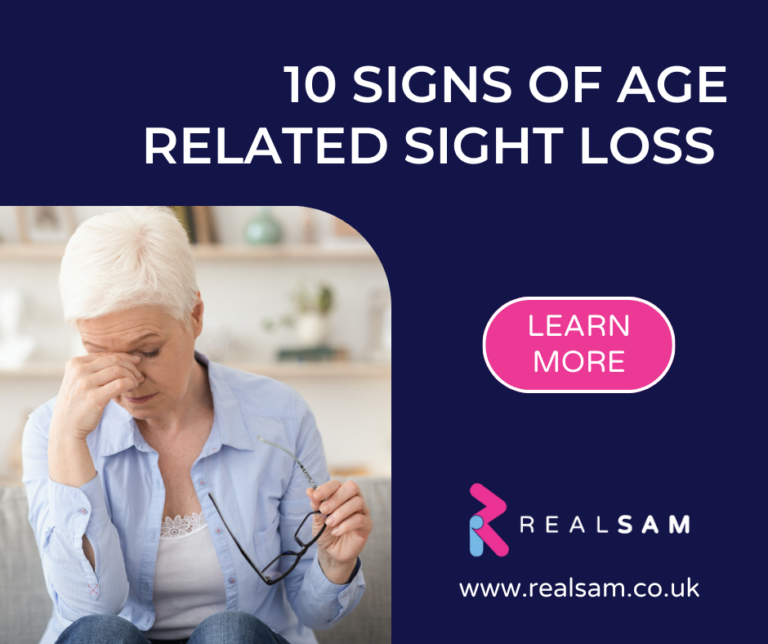 10 Signs of Age Related Sight Loss - RealSAM